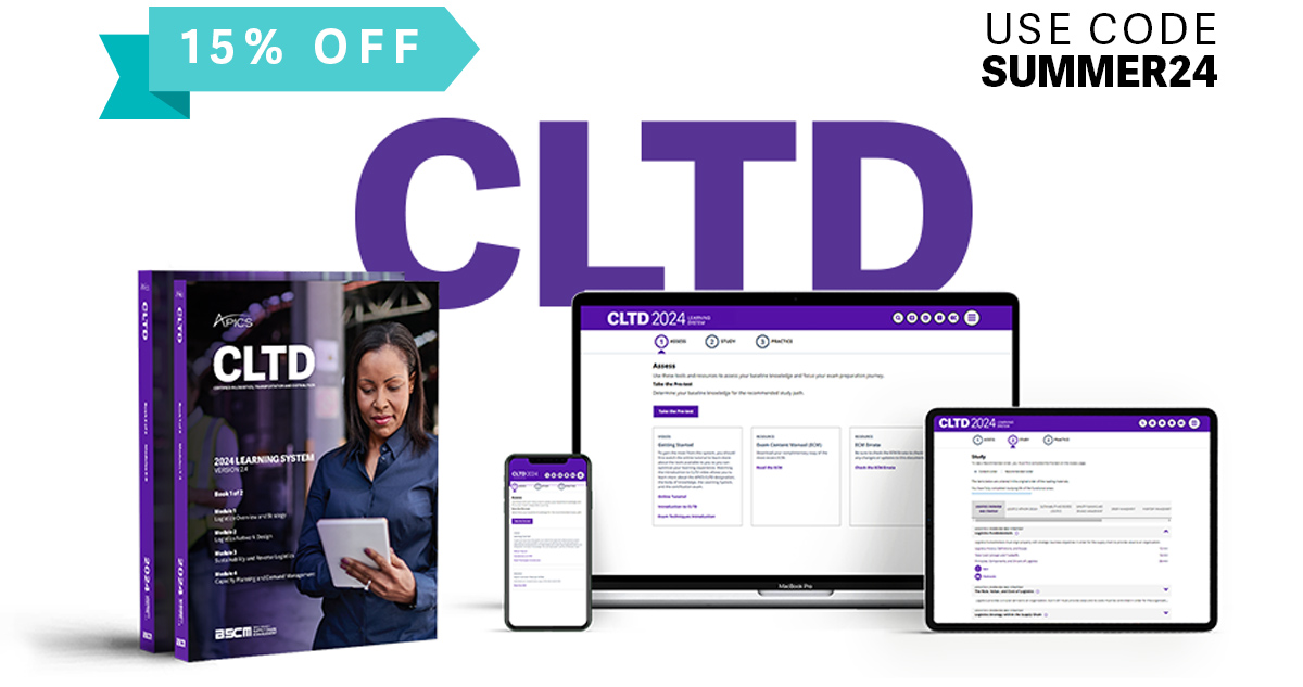 APICS CLTD - Logistics Certification | ASCM