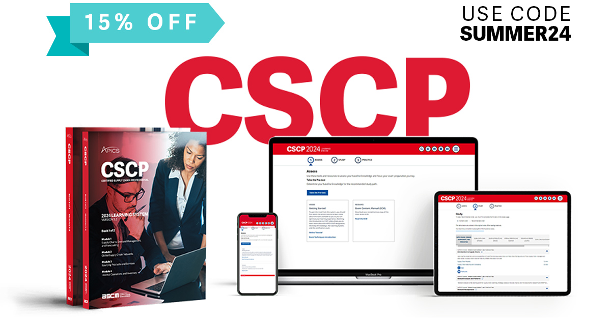 APICS CSCP - Supply Chain Management Certification | ASCM
