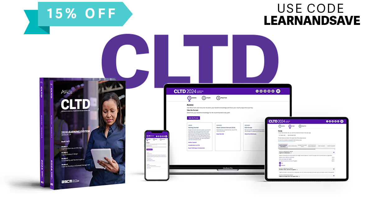 APICS CLTD - Logistics Certification | ASCM